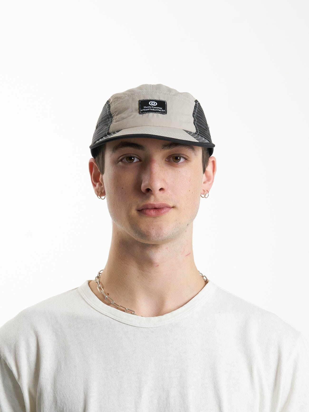 Cortex Curved 5 Panel Cap - Pumice Stone| Thrills Co. USA | Thrills Co. USA