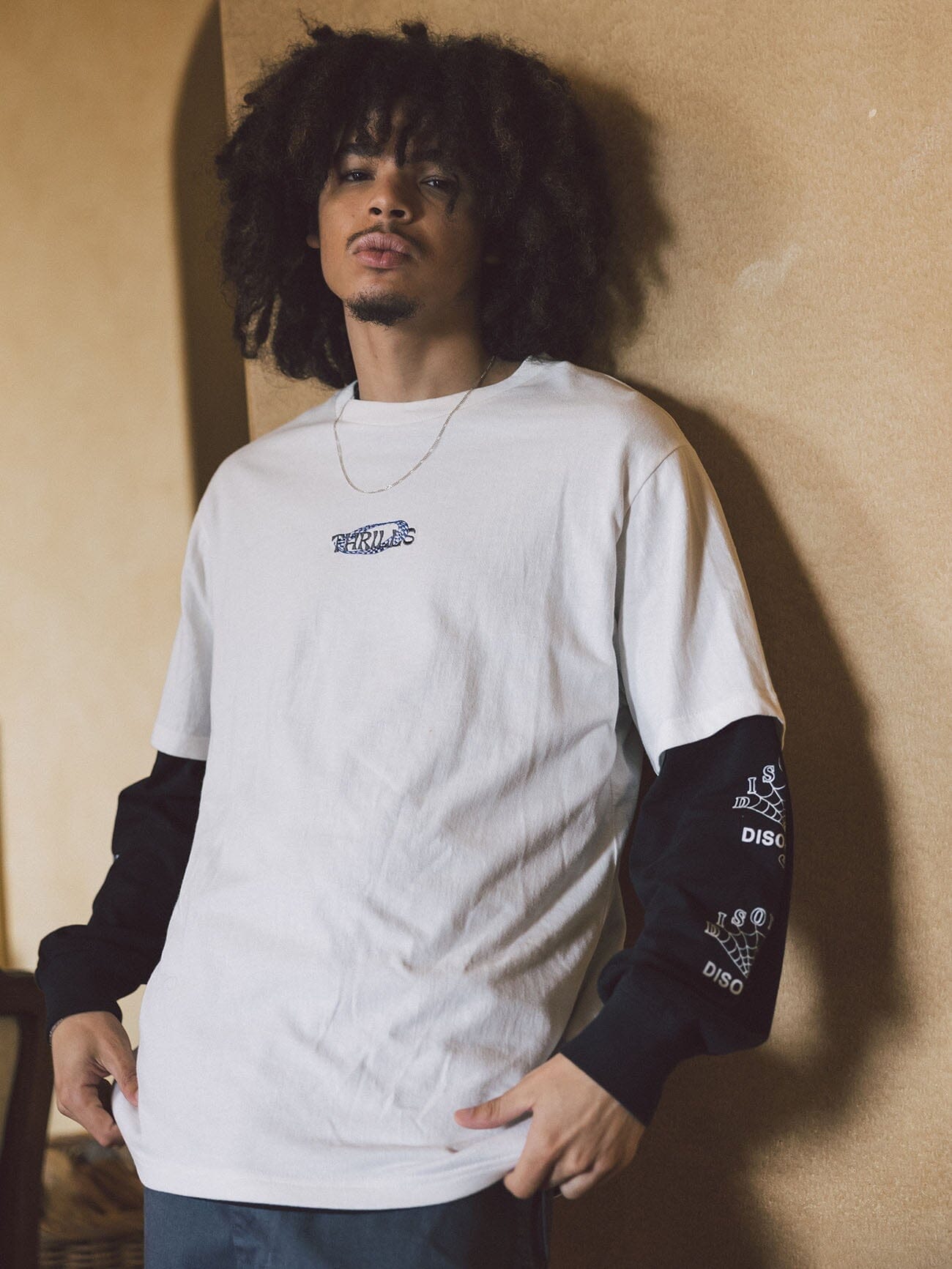 Spectral Merch Fit Tee - Dirty White | Thrills Co. | Thrills Co. USA