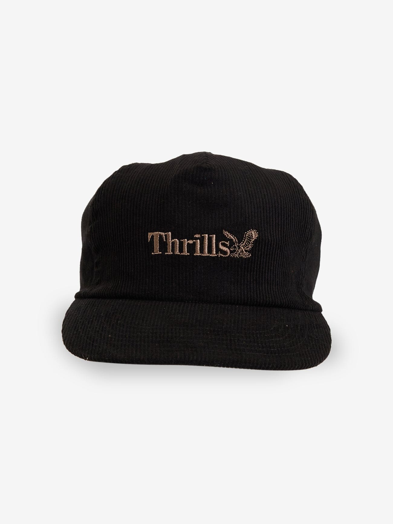 Thrills Workwear 5 Panel Cap in Black | Thrills Co. USA