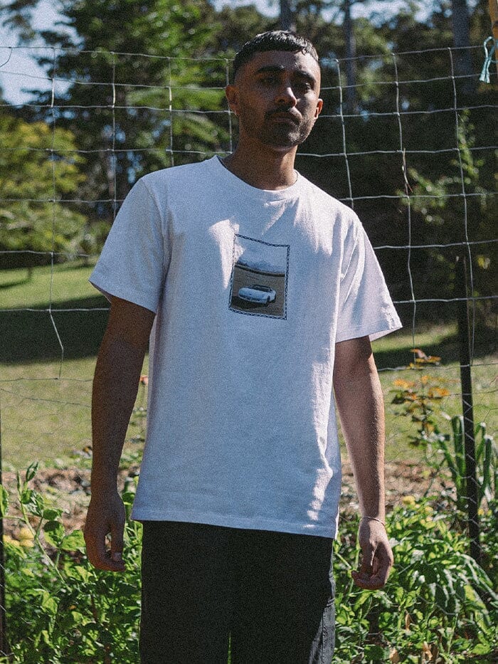 Field Of Speed Merch Fit Tee - White | Thrills Co. | Thrills Co. USA