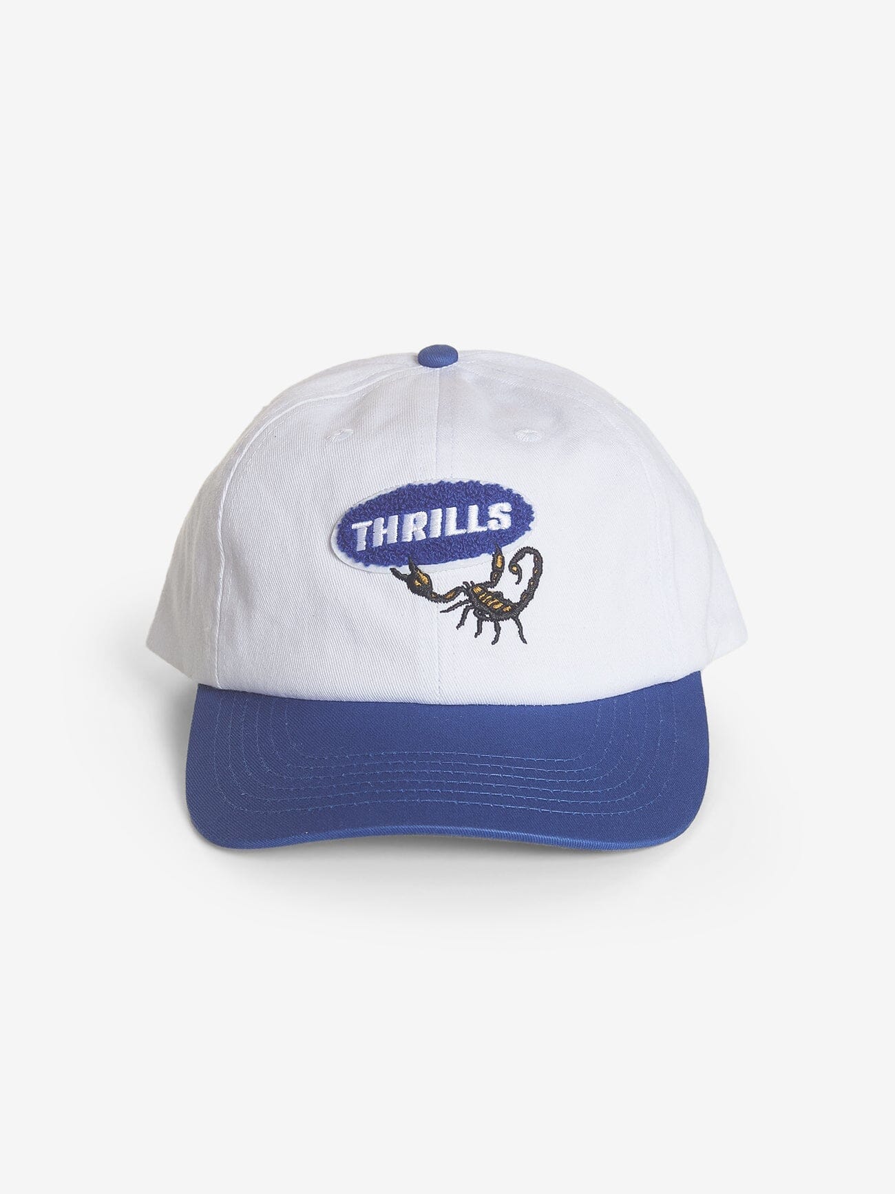 Lifted 6 Panel Cap - White| Thrills Co. USA | Thrills Co. USA