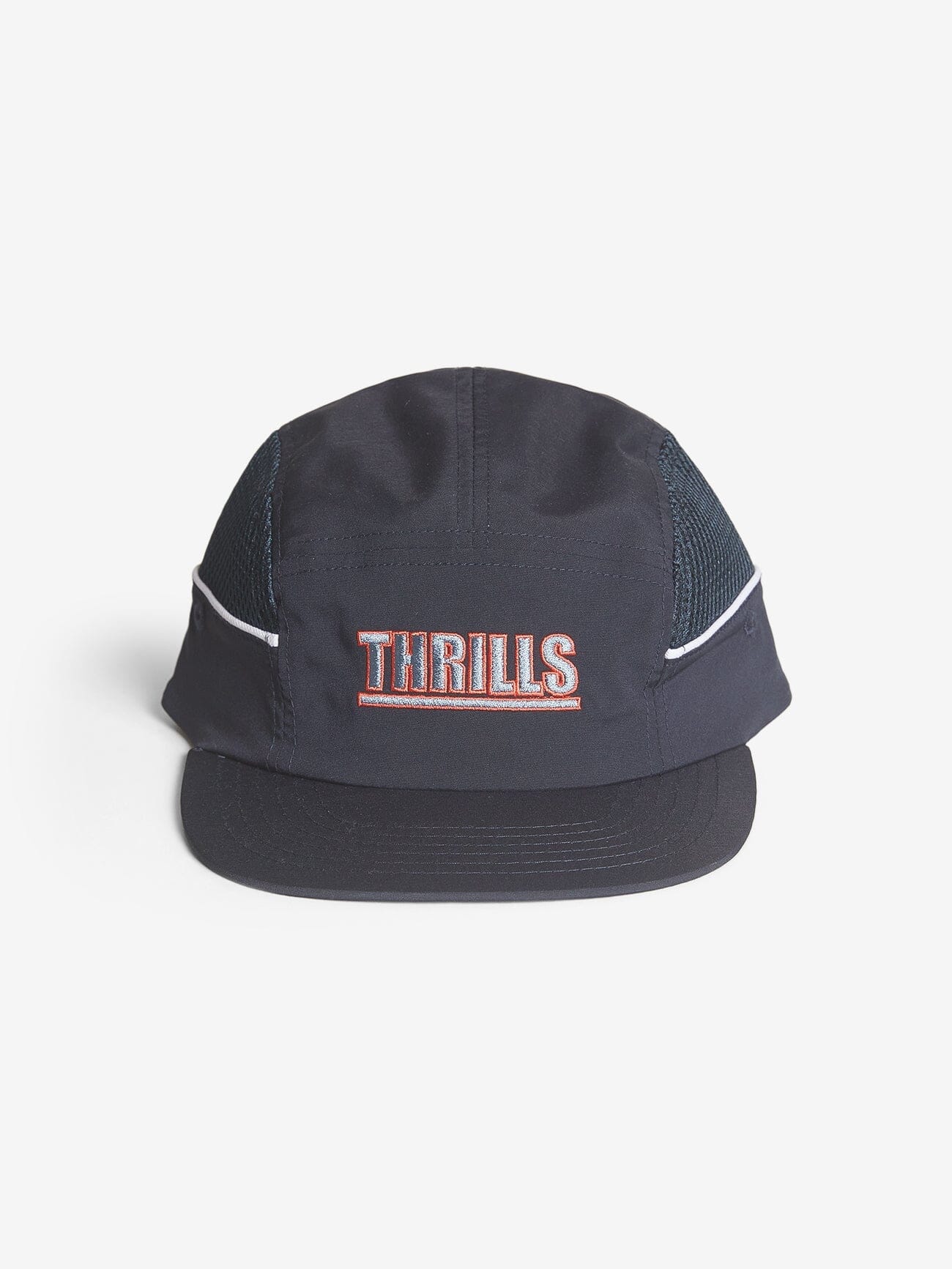 Logic Curved 5 Panel Cap - Dark Navy| Thrills Co. USA