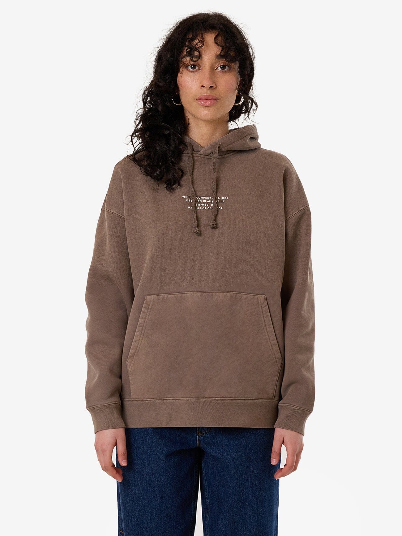 New Issue Cocoon Panel Hood in Brown | Thrills Co. USA