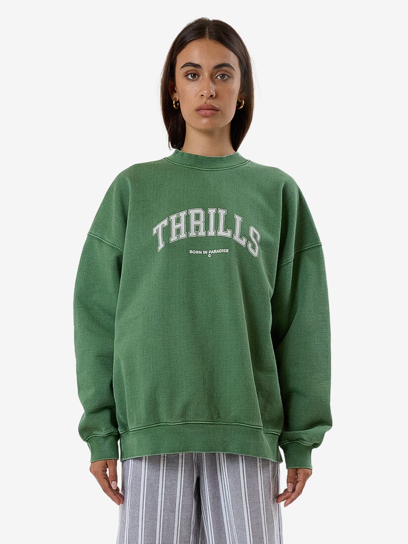 Hard Knocks Cocoon Panel Crew in Green | | Thrills Co. USA