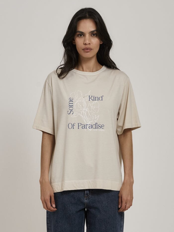 Soft Choices Box Tee - Soft Tan | Thrills Co. | Thrills Co. USA