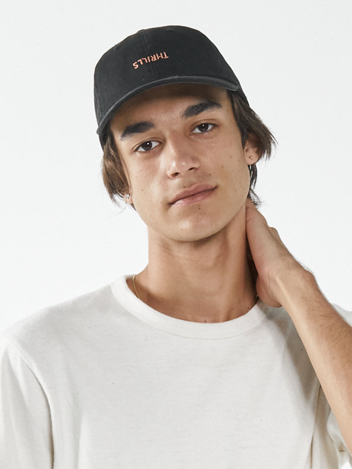 Minimal Thrills 6 Panel Cap - Merch Black/Cork| Thrills Co. USA ...