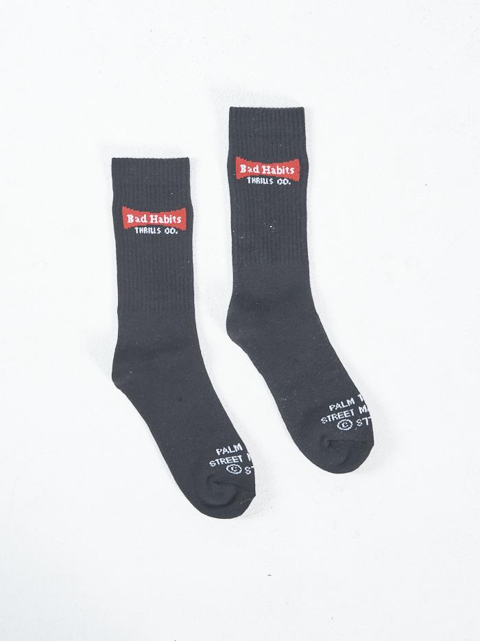 King Habits Sock - Black| Thrills Co. USA | Thrills Co. USA