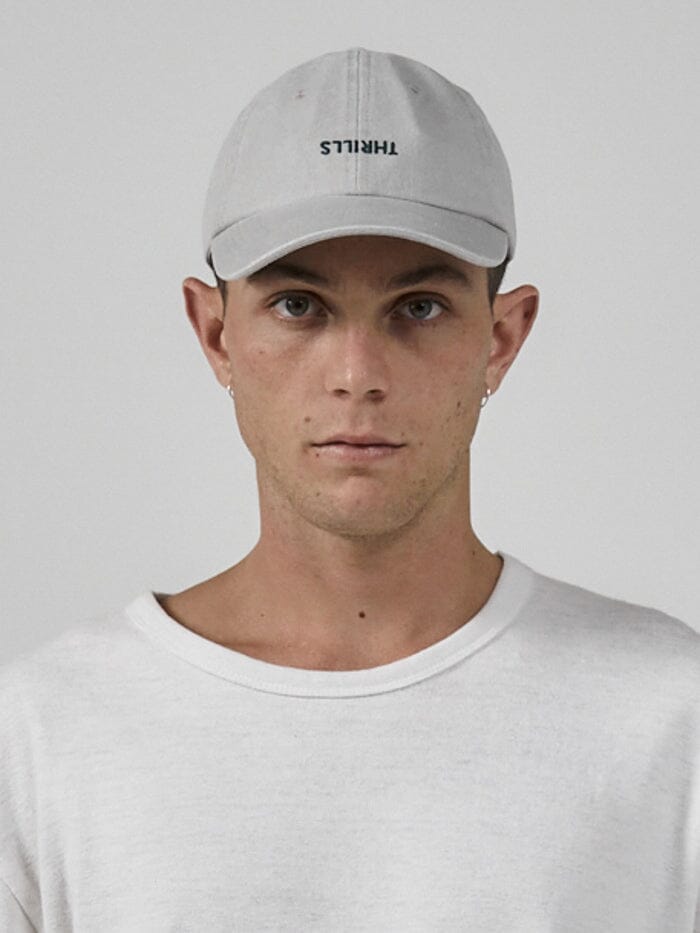Minimal Thrills 6 Panel Cap - Fog| Thrills Co. USA | Thrills Co. USA